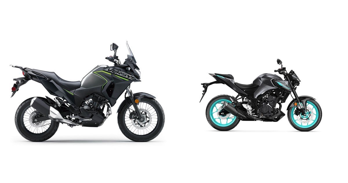 Kawasaki Versys-X 300 2021 vs Yamaha MT-03 2024
