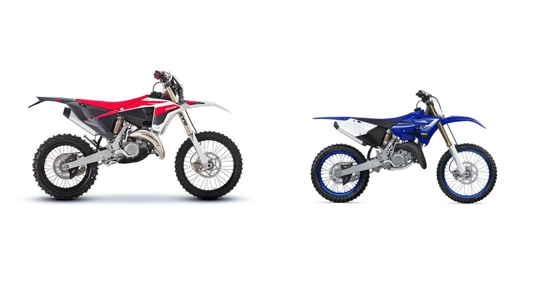 Motorrad Vergleich Fantic XE 125 2024 vs. Yamaha YZ 125 LC 2020