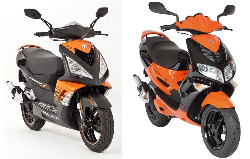 Peugeot Speedfight 3 50 2T AC 2014 vs Peugeot Speedfight 2 R 2009