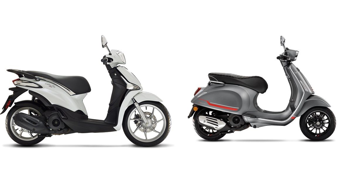 Piaggio Liberty 125 2021 vs Vespa Sprint 125 S 2024