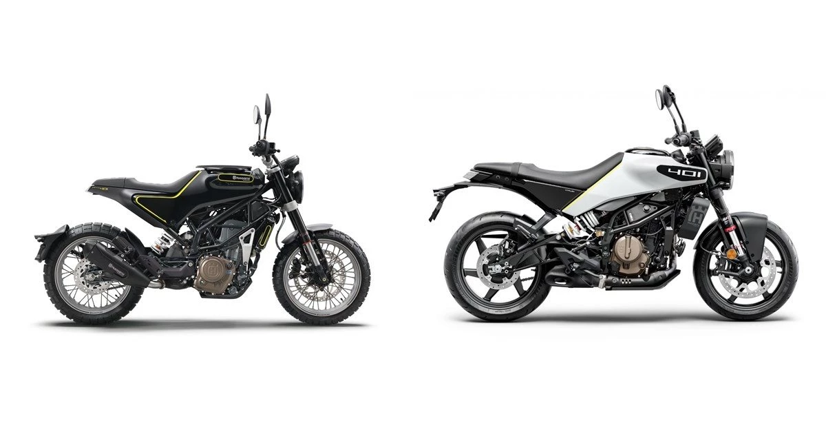 Husqvarna Svartpilen 401 2018 vs Husqvarna Vitpilen 401 2024