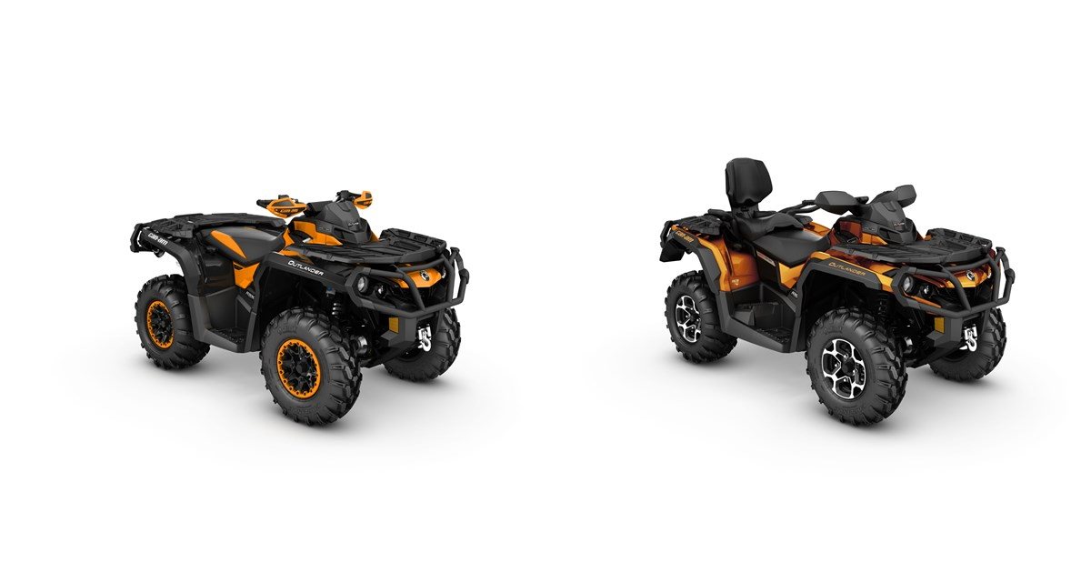 Motorrad Vergleich Can-Am Outlander 1000 XT-P 2016 vs. Can-Am Outlander ...