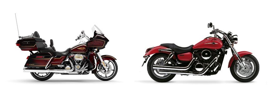 Motorrad Vergleich Harley-Davidson CVO Road Glide Limited Anniversary ...