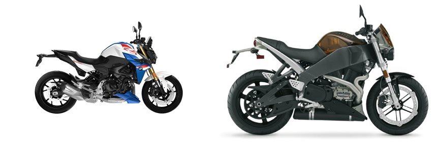Motorrad Vergleich BMW F 900 R 2024 vs. Buell Lightning XB 12 S 2008