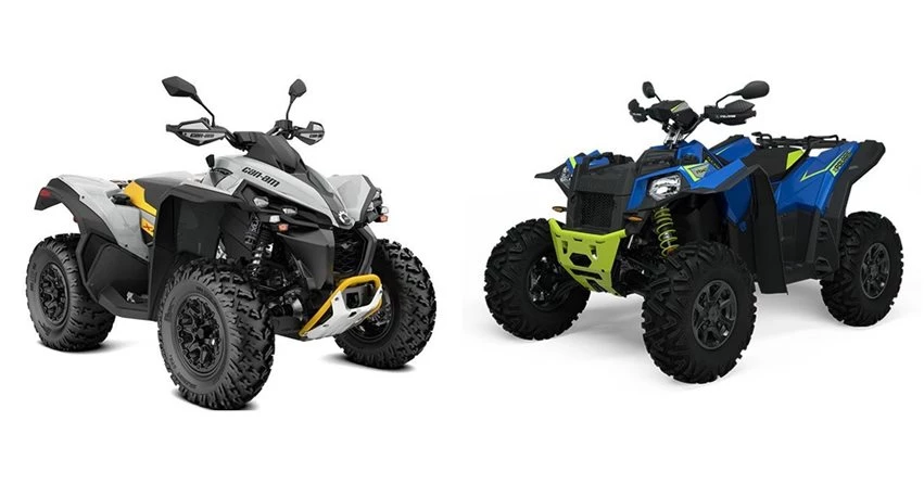 Motorrad Vergleich Can-Am Renegade X XC 650 T 2024 vs. Polaris ...
