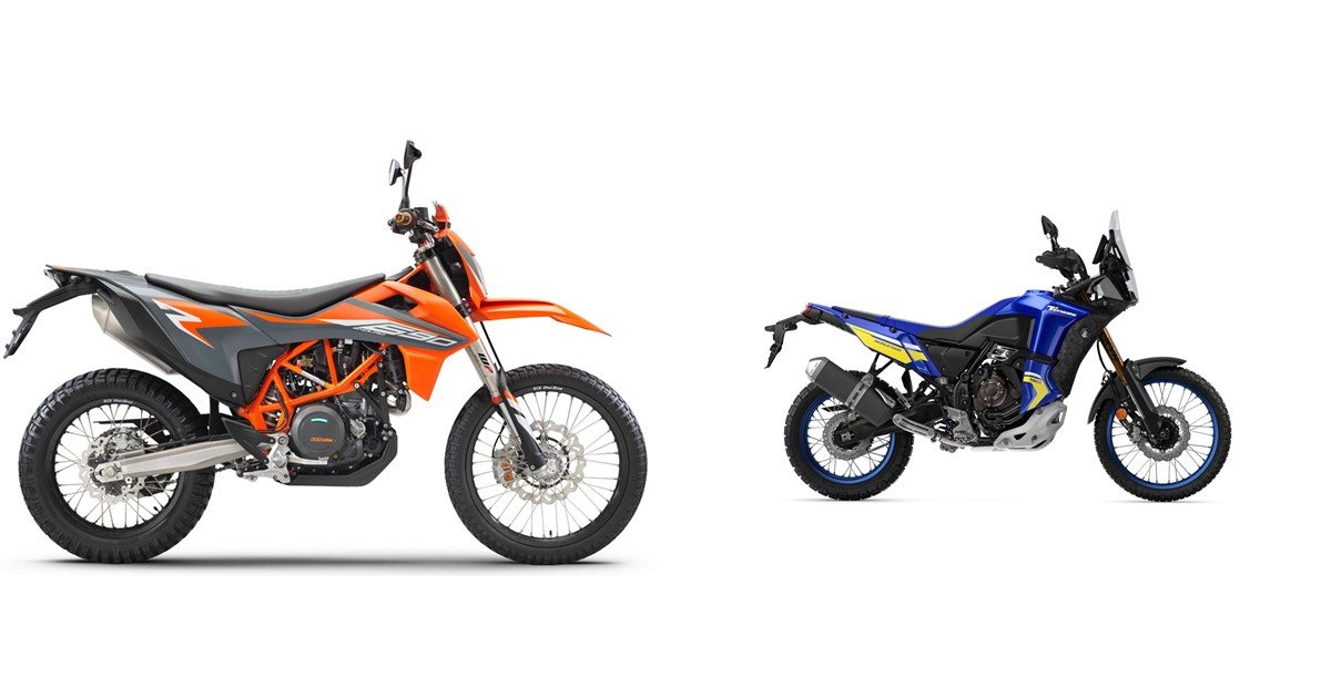 KTM 690 Enduro R 2022 vs Yamaha Tenere 700 World Raid 2024