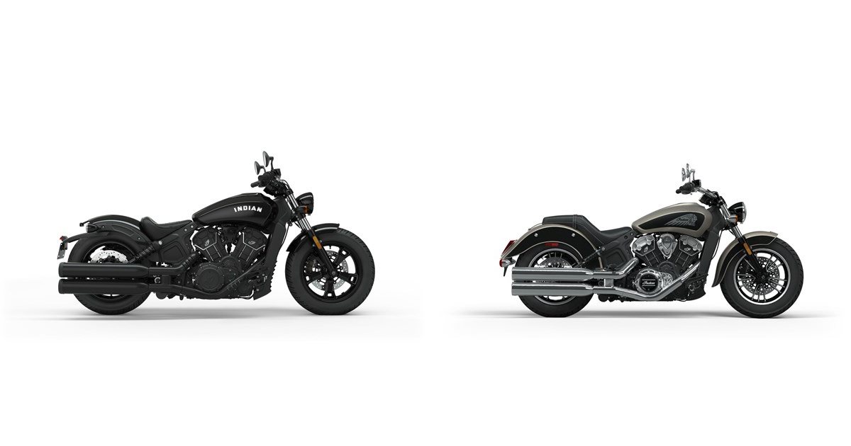 Indian Scout Bobber Sixty 2020 vs Indian Scout 2022