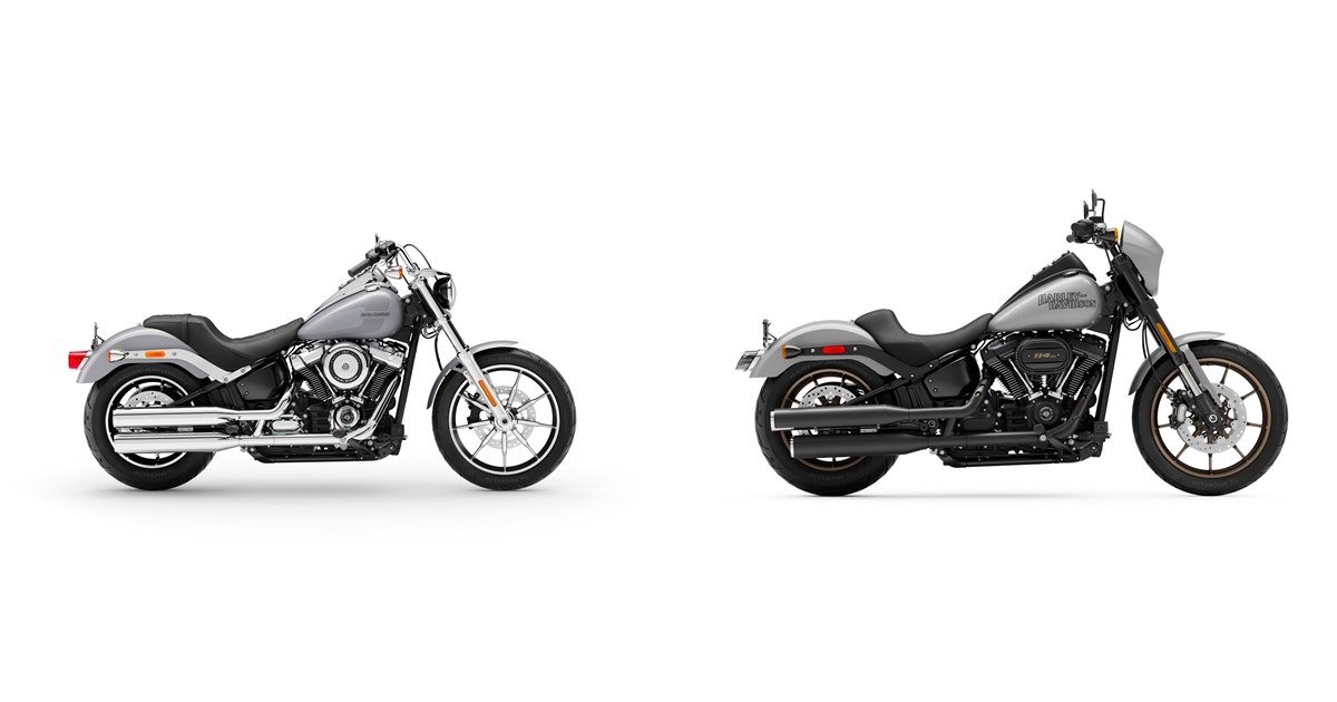 Motorrad Vergleich Harley-Davidson Softail Low Rider FXLR 2020 vs ...
