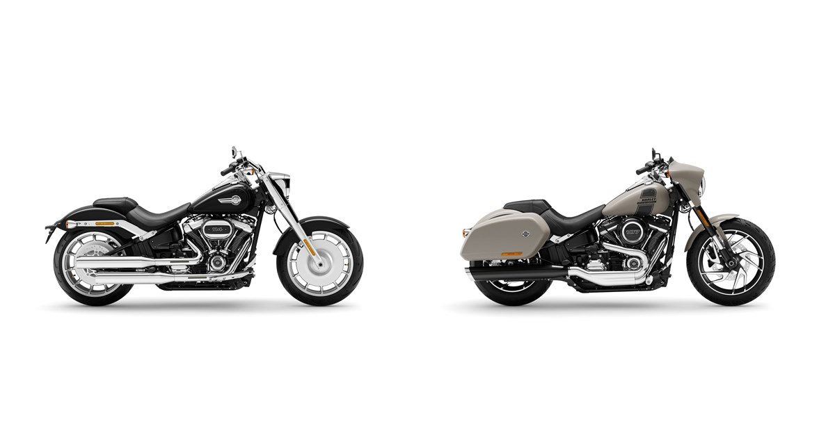 Harley-Davidson Softail Fat Boy 114 FLFBS 2024 vs Harley-Davidson ...