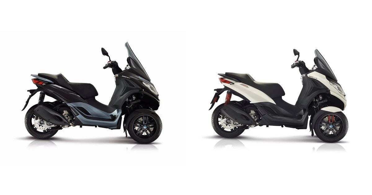 Motorrad Vergleich Piaggio MP3 300 2024 vs. Piaggio MP3 300 Sport 2021