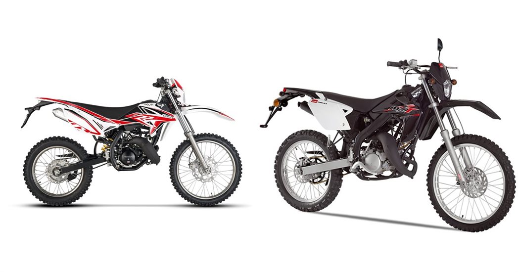 Motorrad Vergleich Beta RR 50 2020 vs. Rieju MRT Europa Cross 50 2014