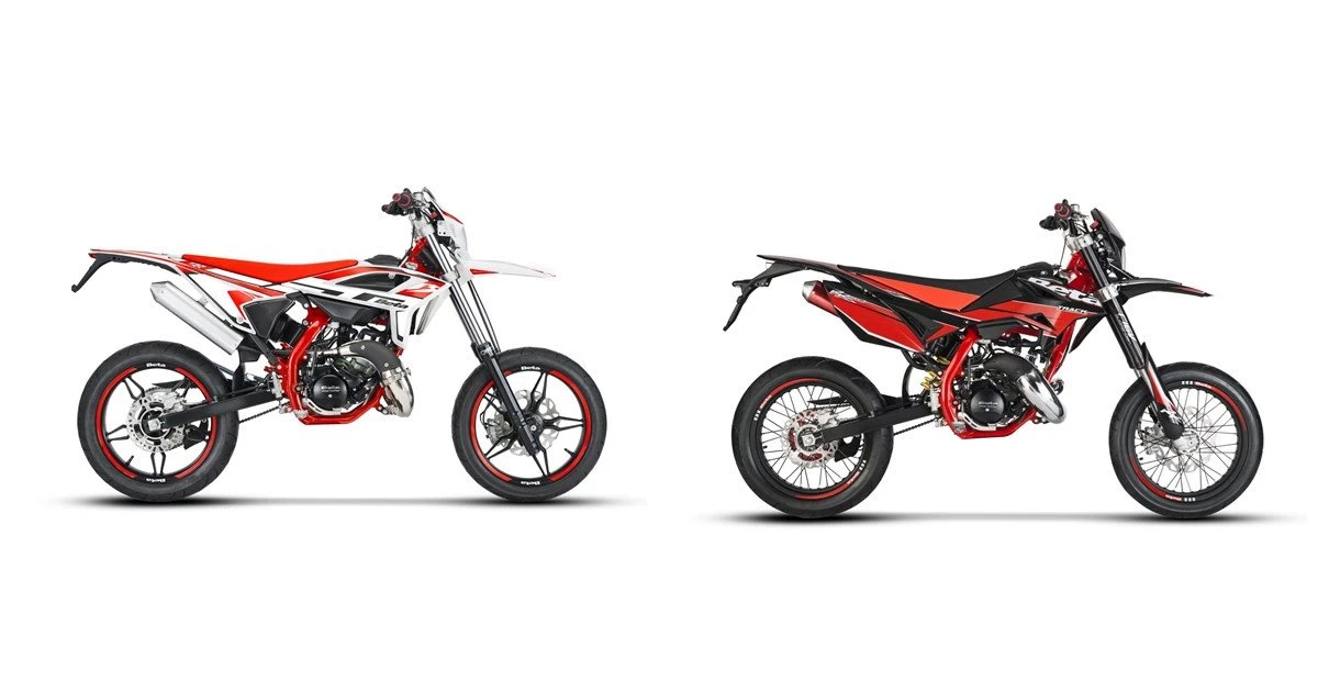 Motorrad Vergleich Beta RR 50 Motard Sport 2024 vs. Beta RR 50 Motard ...