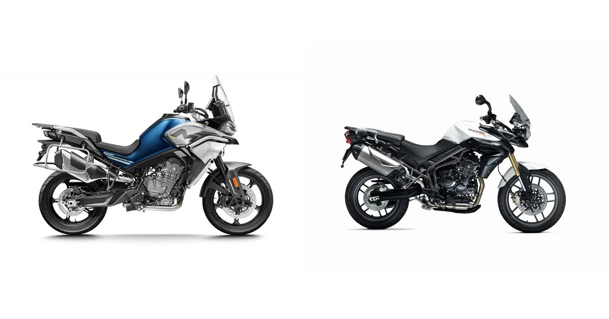 CFMOTO 800MT 2022 vs Triumph Tiger 800 2014