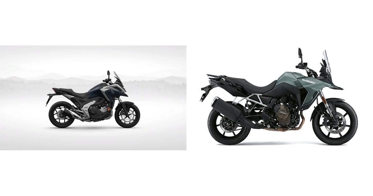 Honda NC750X 2023 vs Suzuki V-Strom 800 2024
