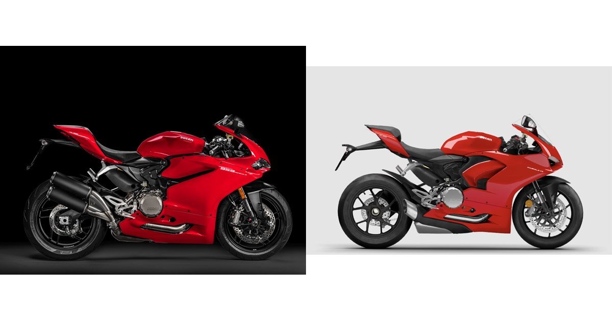 Motorrad Vergleich Ducati 959 Panigale 2017 vs. Ducati Panigale V2 2024