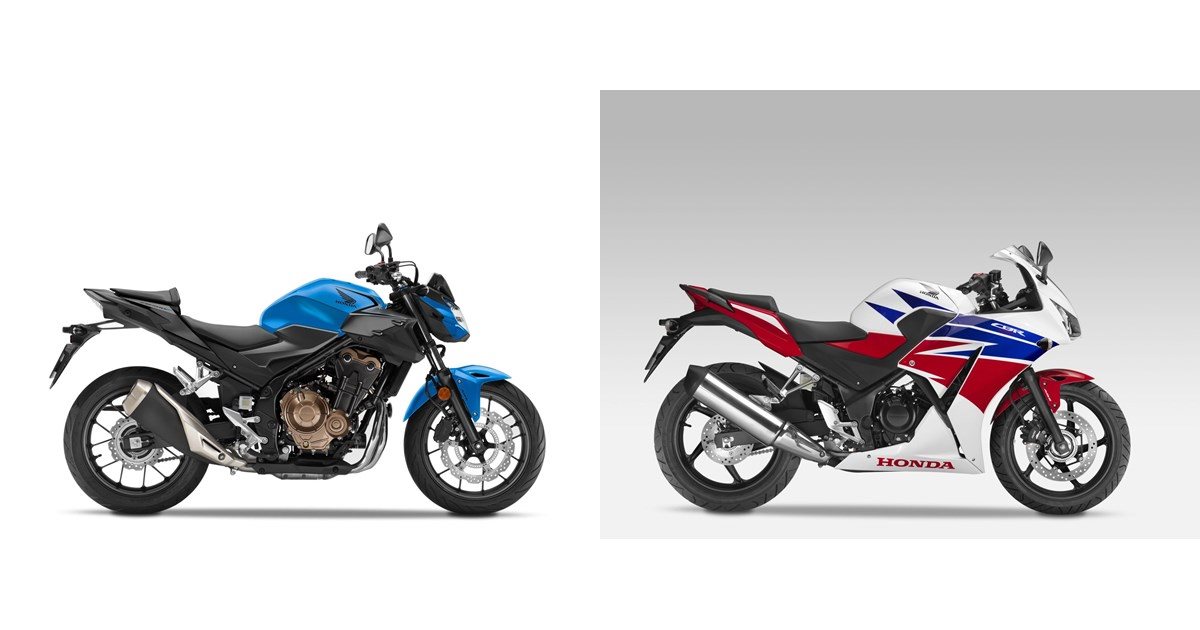 Honda CB500F 2021 vs Honda CBR 300 R 2020