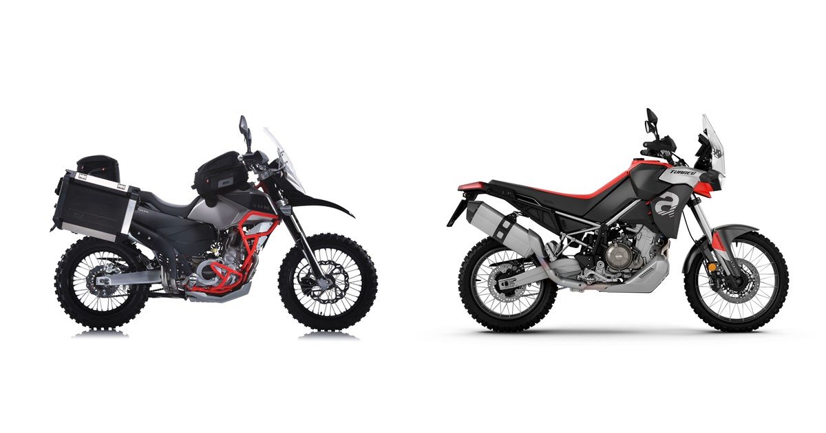 Motorrad Vergleich SWM Super Dual 650 2017 vs. Aprilia Tuareg 660 2022