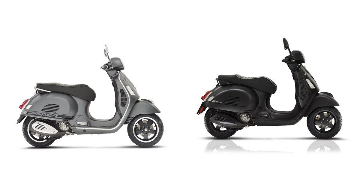 Motorrad Vergleich Vespa GTS 125 i.e. Super Sport 2016 vs. Vespa GTS 300 i.e. Super 2018