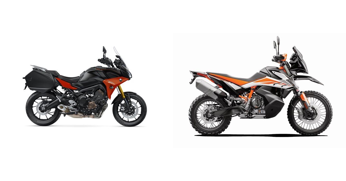 Motorrad Vergleich Yamaha Tracer 900 GT 2020 vs. KTM 790 Adventure R 2020