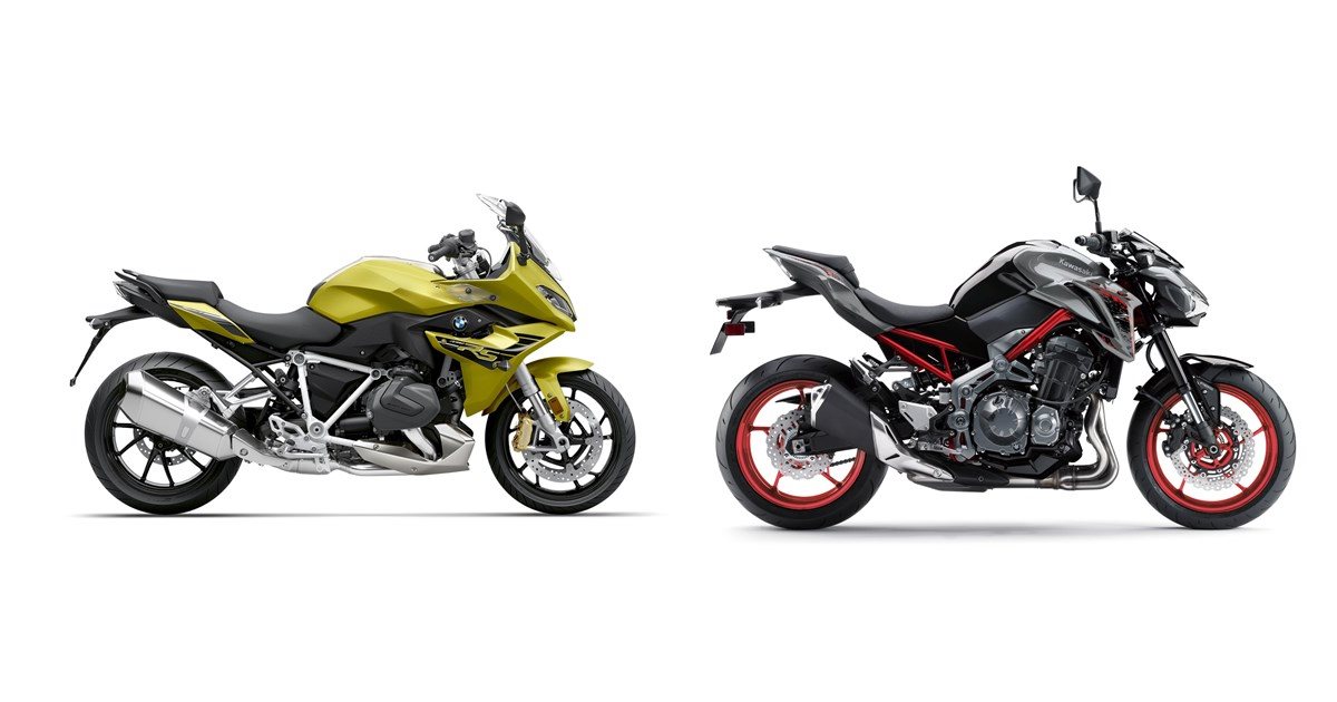 BMW R 1250 RS 2021 vs Kawasaki Z900 2019