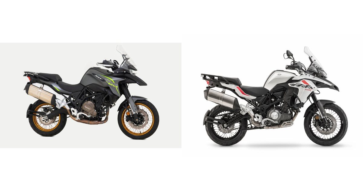 Motorrad Vergleich Qj Motor Srt 700x 2023 Vs Benelli Trk 502 X 2020