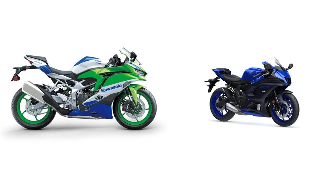 Motorrad Vergleich Kawasaki Ninja ZX-4RR 40th Anniversary Edition 2024 ...