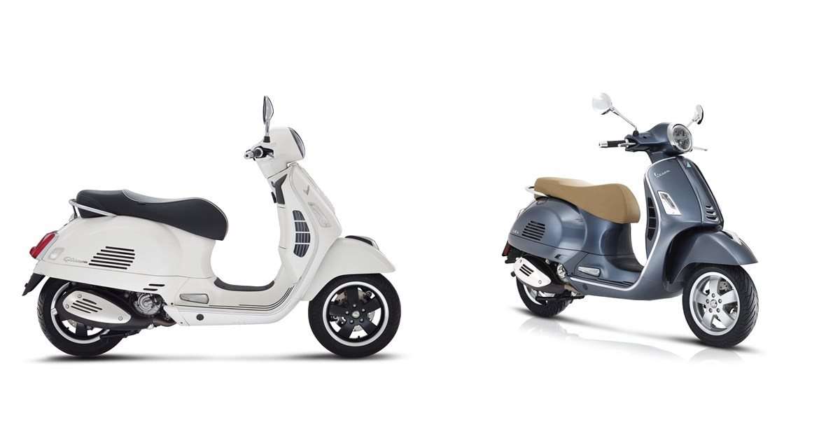 Motorrad Vergleich Vespa GTS 125 ie Super 2015 vs. Vespa GTS 125 i.e. 2019