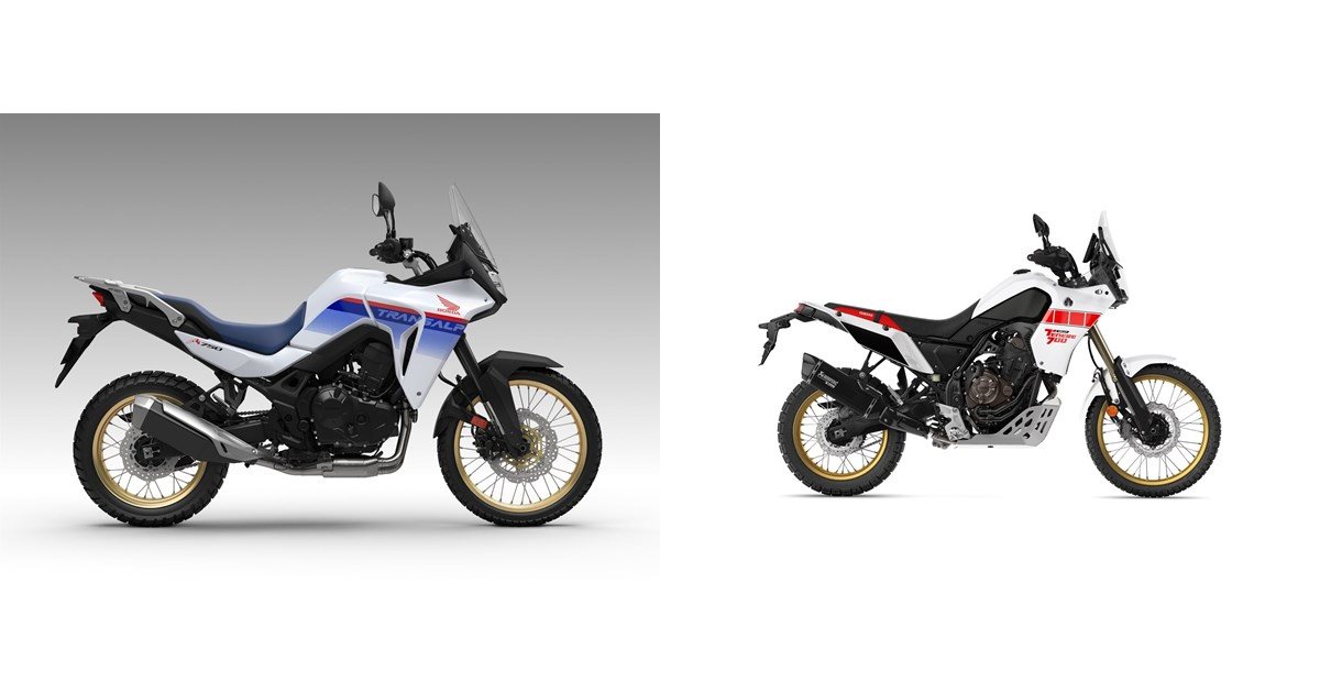 Honda XL750 Transalp 2024 vs Yamaha Tenere 700 Rally Edition 2024