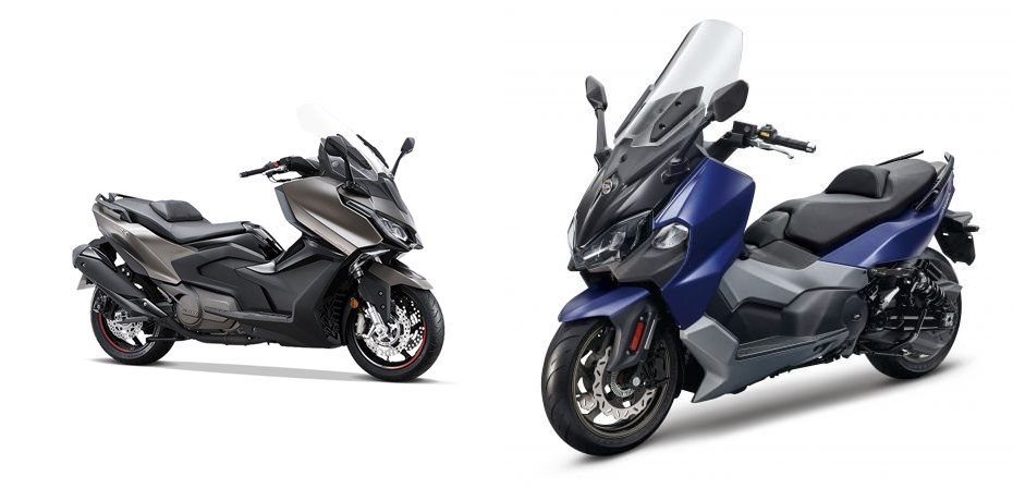 Motorrad Vergleich Kymco AK 550i ABS PREMIUM 2023 vs. Sym Maxsym TL 2022