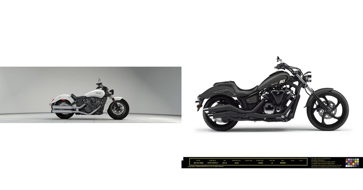 Motorrad Vergleich Indian Scout Sixty 2018 vs. Yamaha XVS 1300 Custom 2016