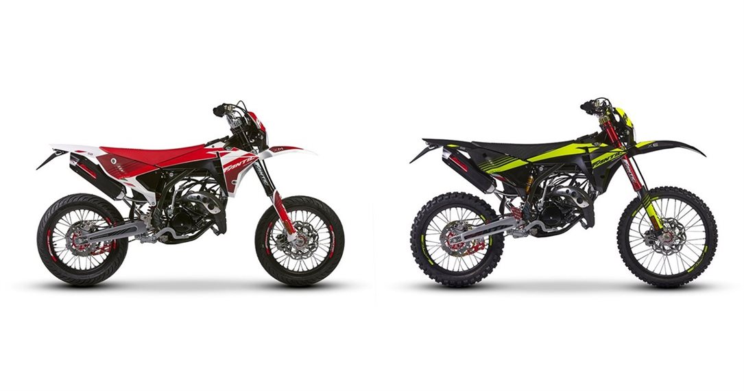 Fantic XM 50 Performance 2024 vs Fantic XE 50 Competition 2024