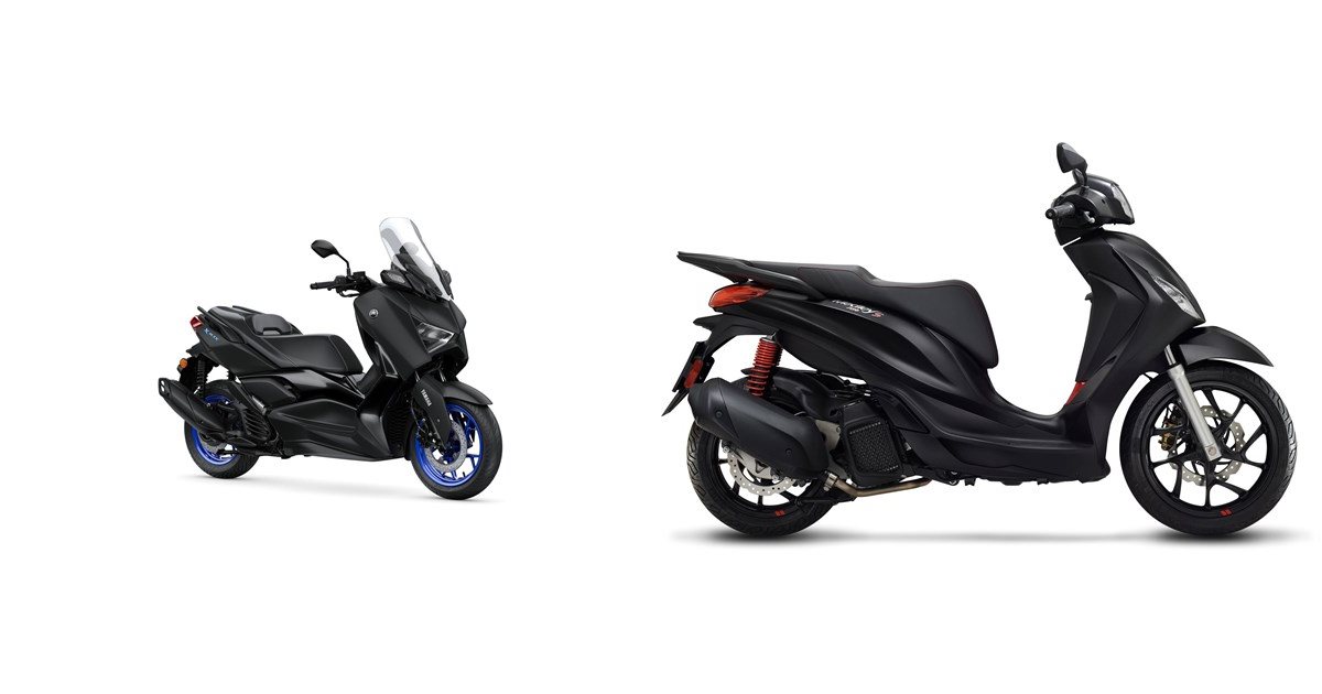Yamaha XMAX 125 2024 vs Piaggio Medley 125 S 2023