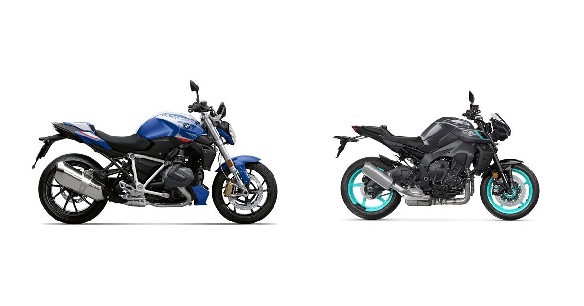 BMW R 1250 R 2023 vs Yamaha MT-10 2024