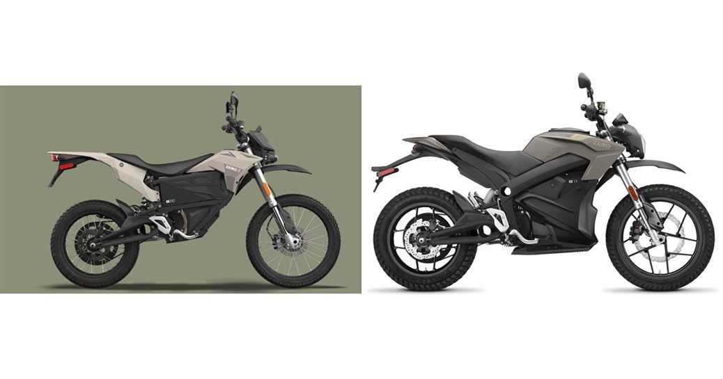 Motorrad Vergleich Zero FX 2022 vs. Zero DS 2020