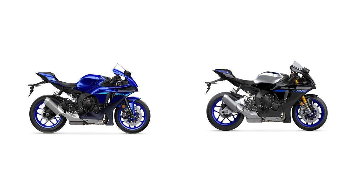 Yamaha R1 2024 vs Yamaha R1M 2023