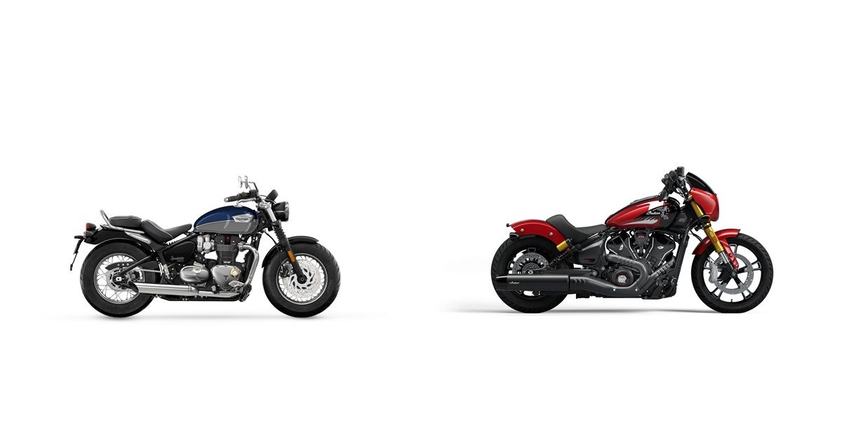 Triumph Bonneville Speedmaster 2024 vs Indian 101 Scout 2024