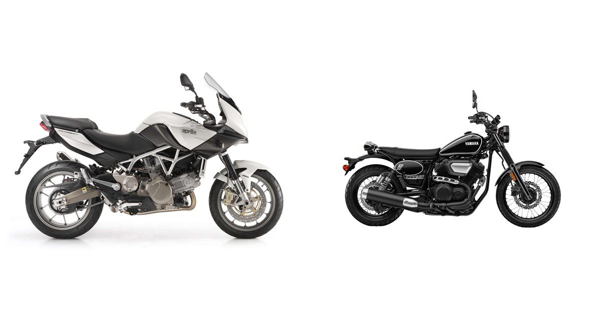 Motorrad Vergleich Aprilia Mana 850 GT 2018 vs. Yamaha SCR950 2019