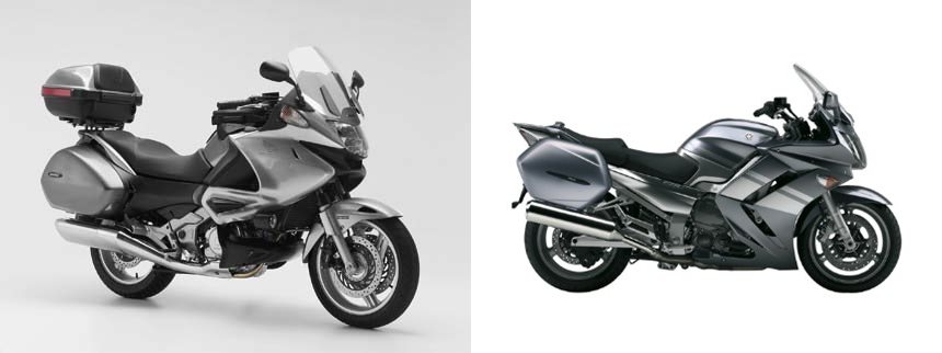 Motorrad Vergleich Honda NT700V Deauville 2012 vs. Yamaha FJR1300A 2007