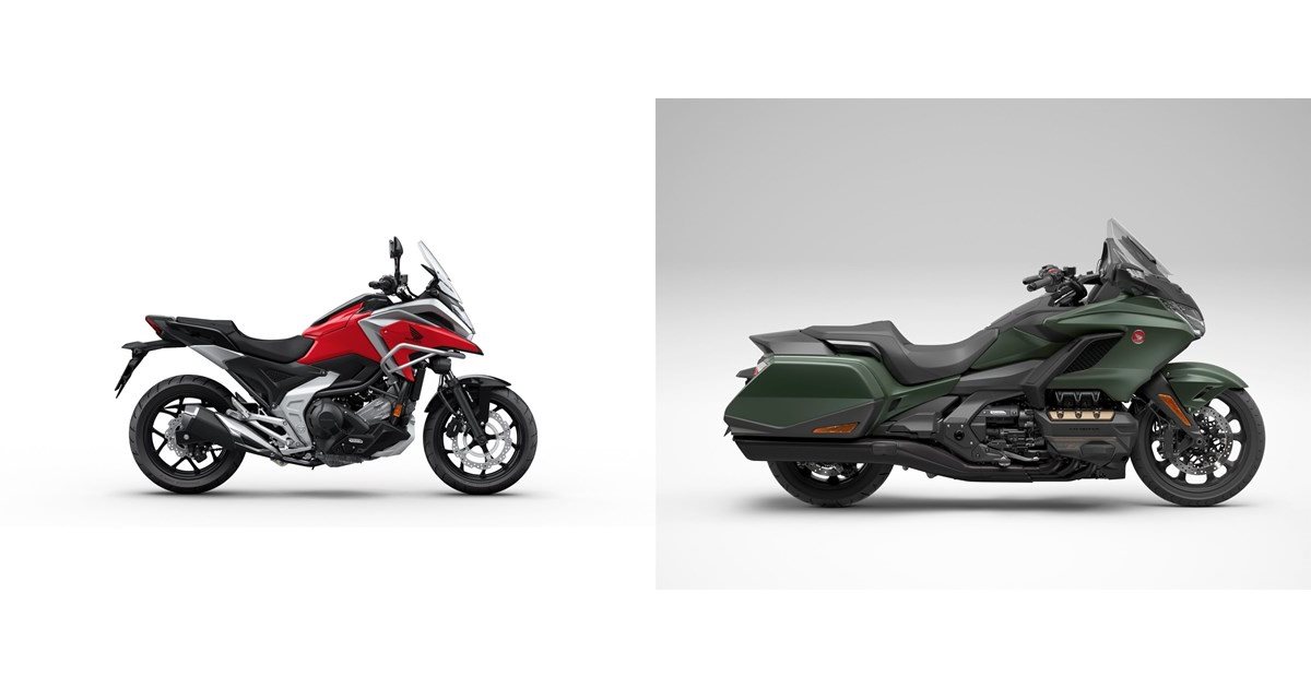 Honda NC750X DCT 2023 vs Honda GL 1800 Goldwing DCT 2024