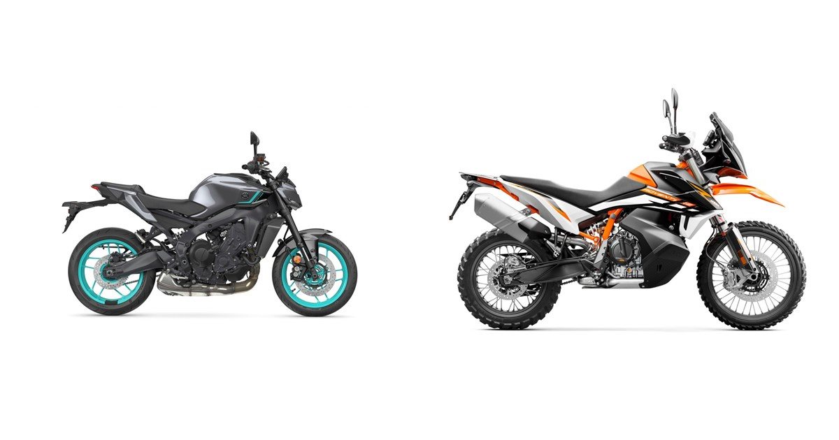 Yamaha MT-09 2024 vs KTM 890 Adventure R 2021