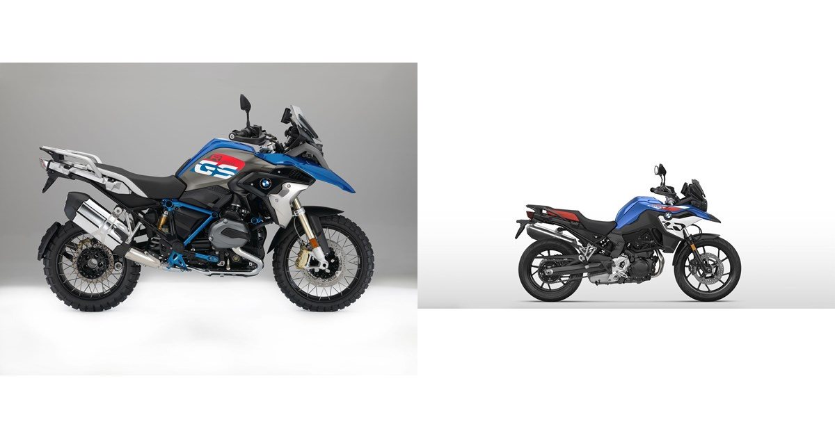 BMW R 1200 GS 2018 vs BMW F 800 GS 2024