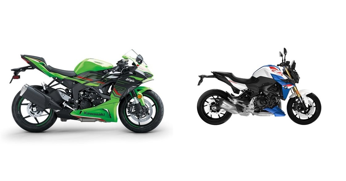 Kawasaki Ninja ZX-6R 2024 vs BMW F 900 R 2024