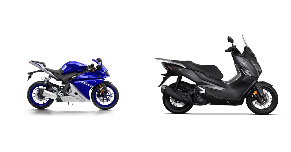 Yamaha YZF-R125 2017 vs Voge SR1 125i ABS 2024