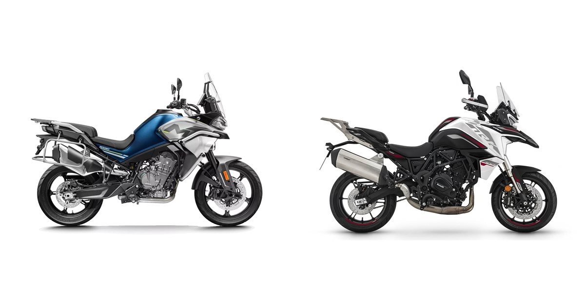 Motorrad Vergleich Cfmoto 800mt Sport 2023 Vs Benelli Trk 702 2024
