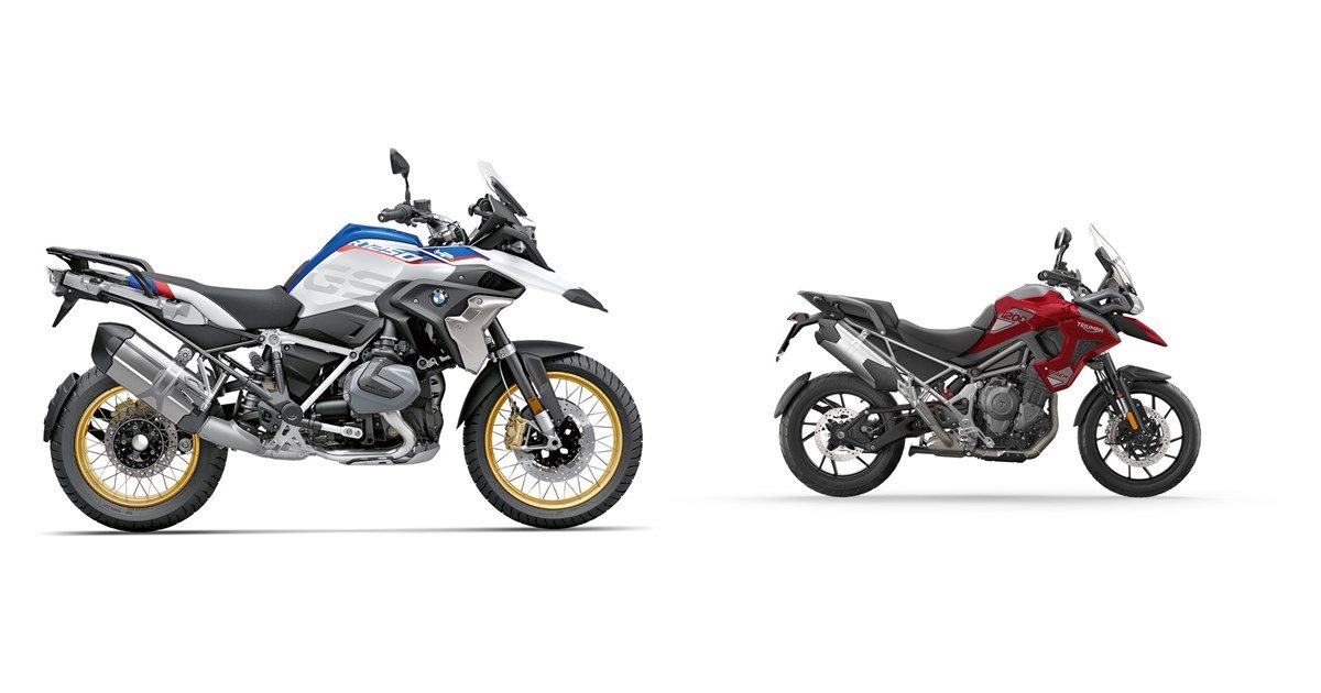 BMW R 1250 GS 2022 vs Triumph Tiger 1200 GT PRO 2024