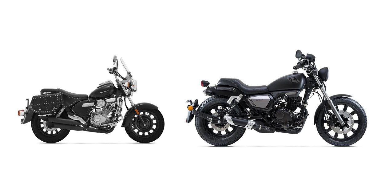 Keeway Superlight 125 2024 vs Keeway K-Light 125 2024