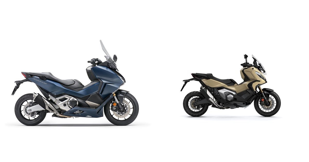 Motorrad Vergleich Honda Forza 750 2024 vs. Honda X-ADV 2022