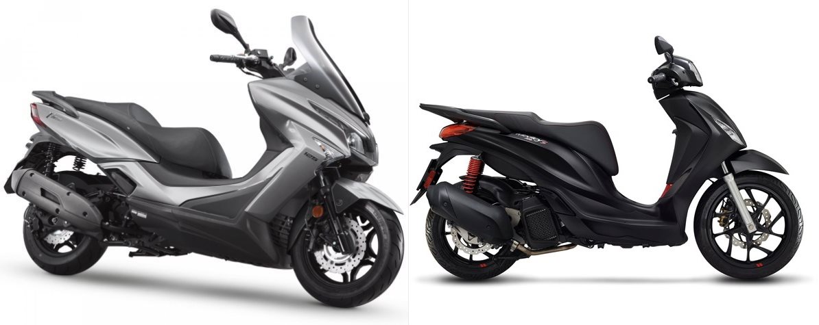 Motorrad Vergleich Kymco X Town 125i Abs 2020 Vs Piaggio Medley 125 S 2024