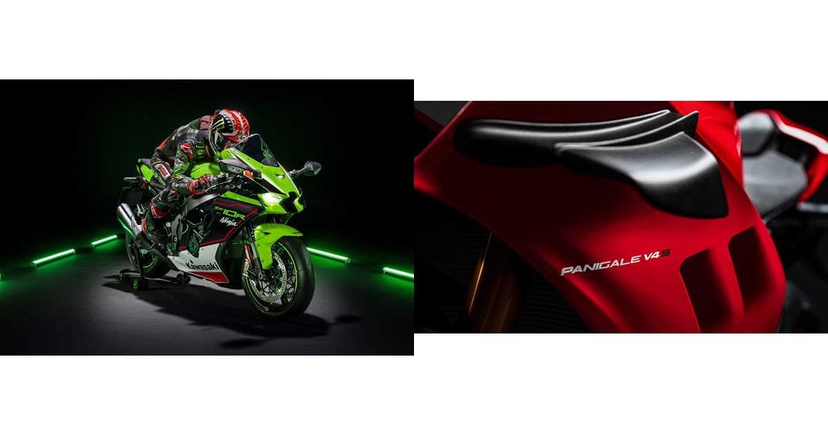 Kawasaki Ninja ZX-10R 2021 vs Ducati Panigale V4 S 2020