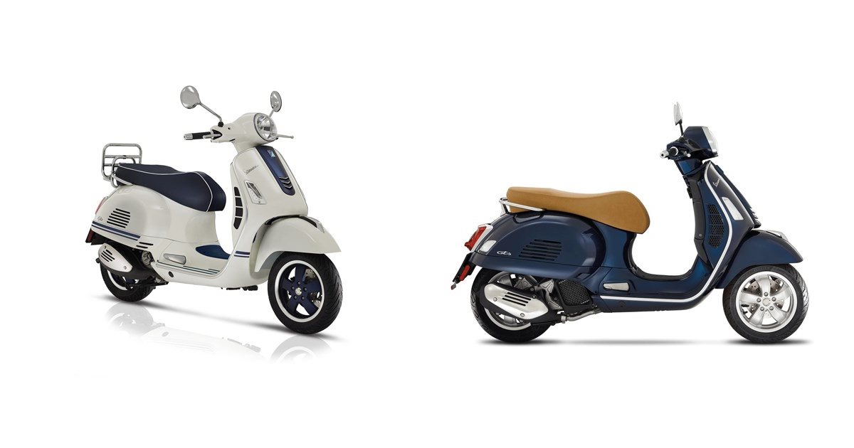 Motorrad Vergleich Vespa GTS 125 iGet Yacht Club 2019 vs. Vespa GTS 125 2022
